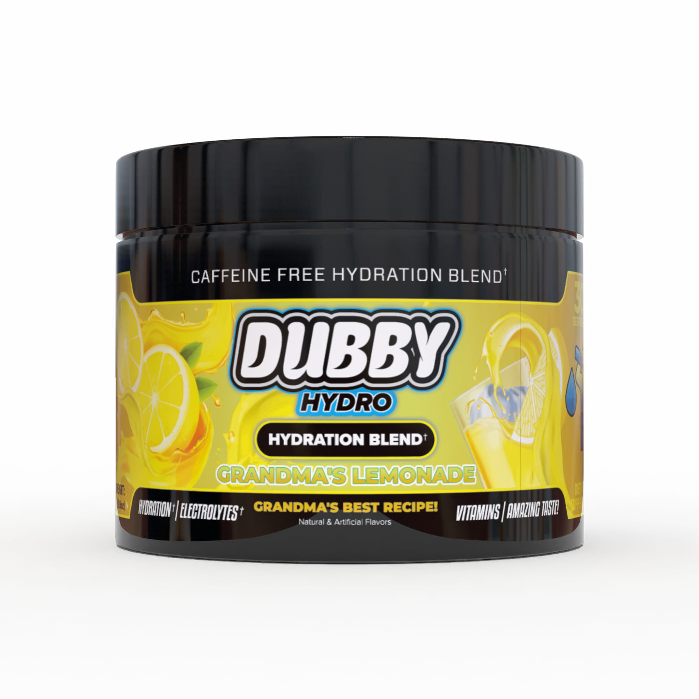 Grandma's Lemonade Hydro Hydration Drink Tub (Caffeine Free) – Dubby Energy