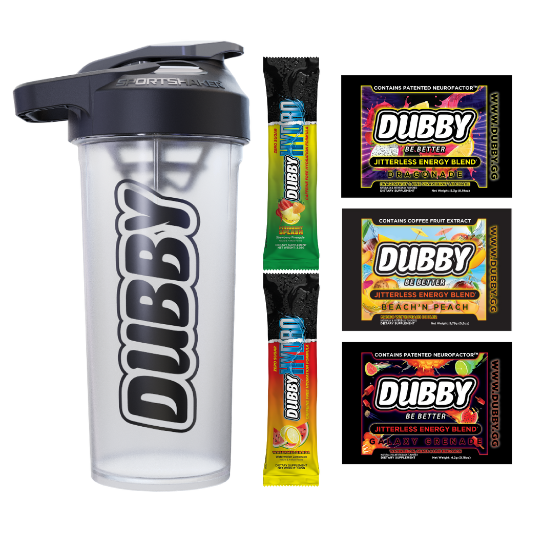 Starter Sampler Pack (5 Flavors) – Dubby Energy